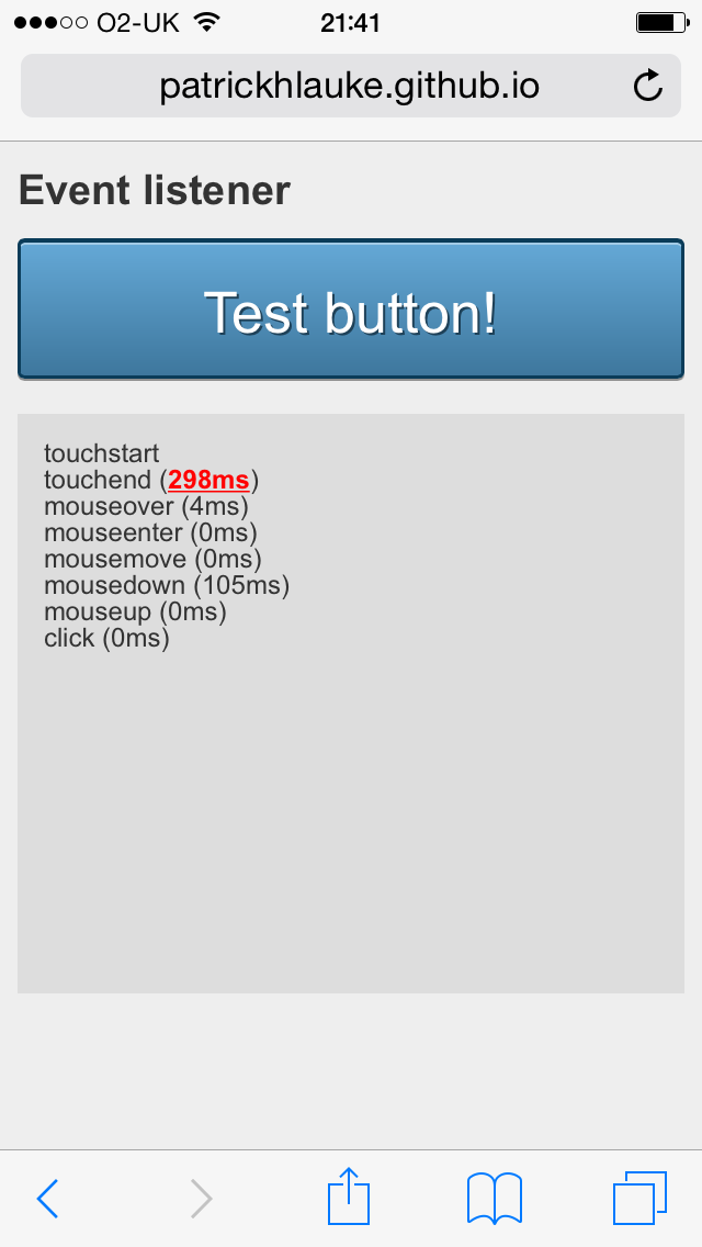 Getting touchy - an introduction to touch and pointer events / Patrick H. Lauke
