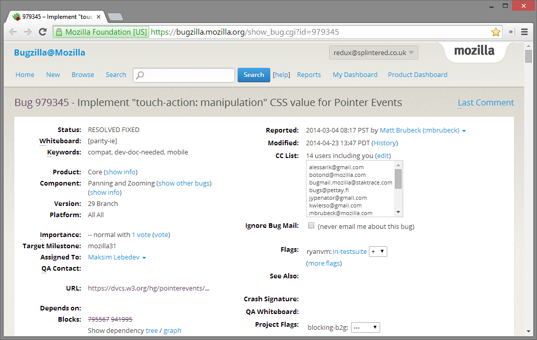 Getting touchy - an introduction to touch and pointer events / Patrick H. Lauke