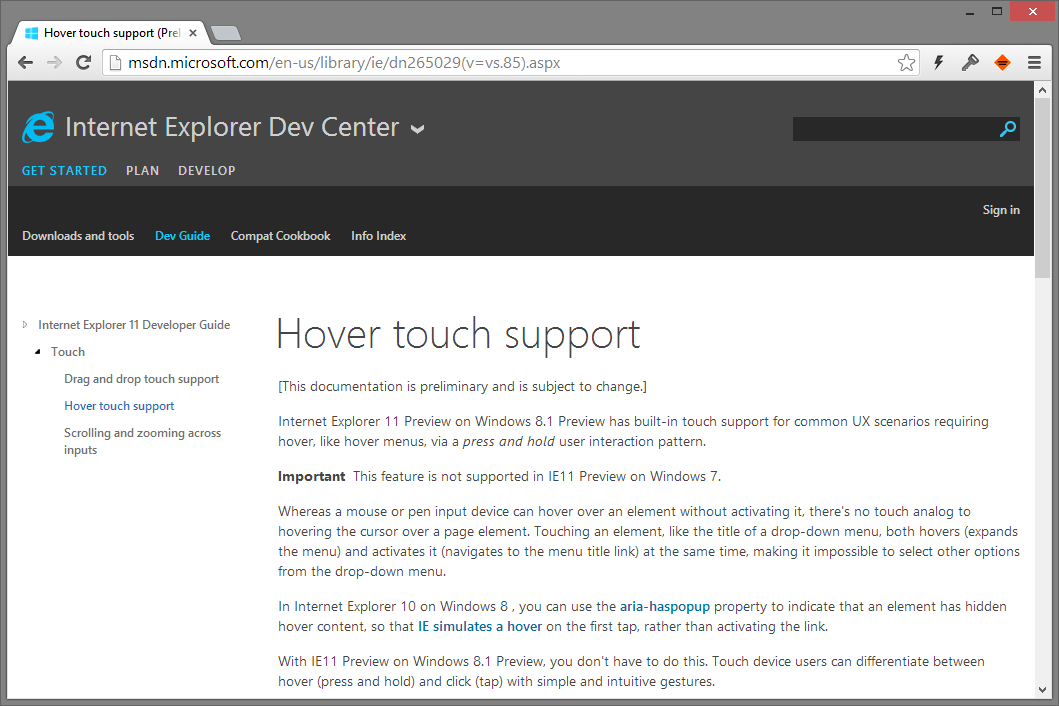 Getting touchy - everything you (n)ever wanted to know about touch and ...