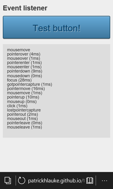Getting touchy - everything you (n)ever wanted to know about touch and ...
