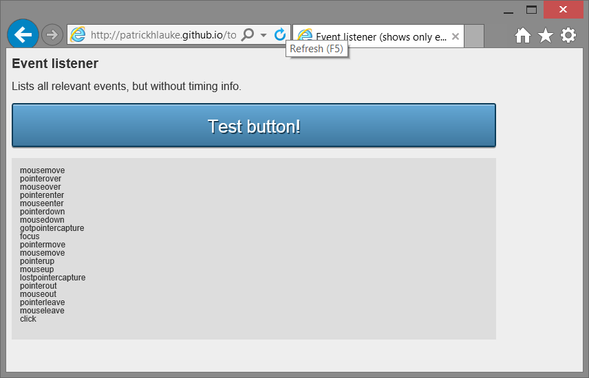 Getting touchy - an introduction to touch and pointer events / Patrick H. Lauke